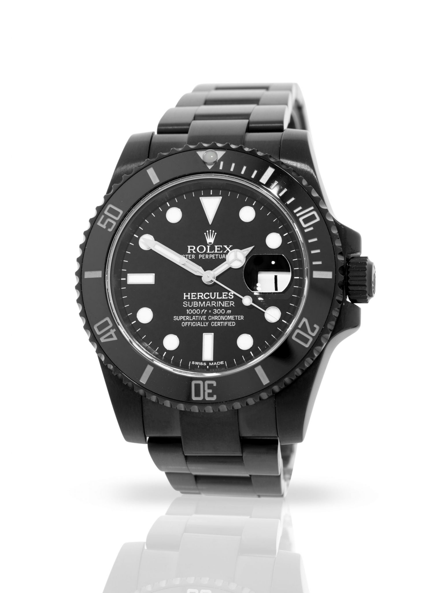 Rolex Submariner Date 116610LN 'Hercules Watch Co' - Bloombar Watches